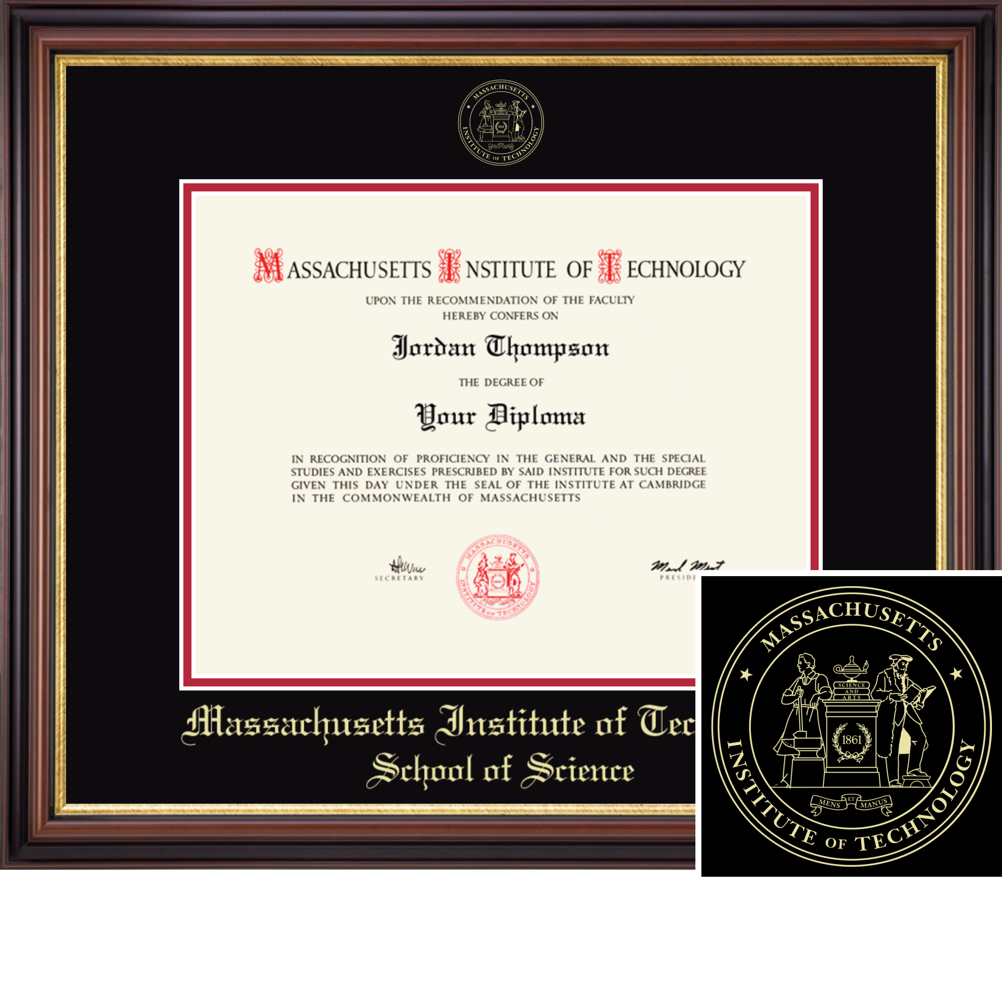 Mit Diploma Size