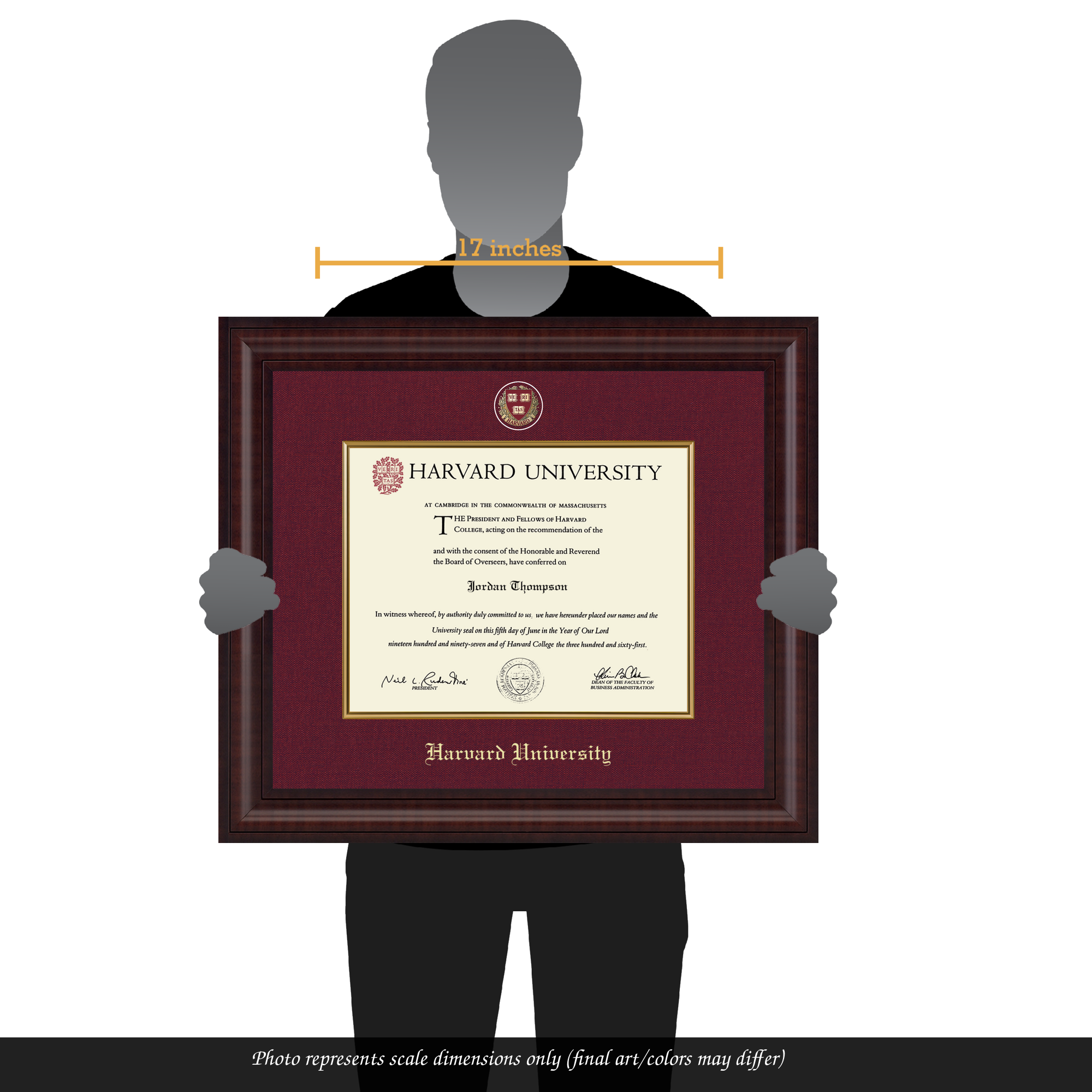 Plantilla De Diploma De Harvard