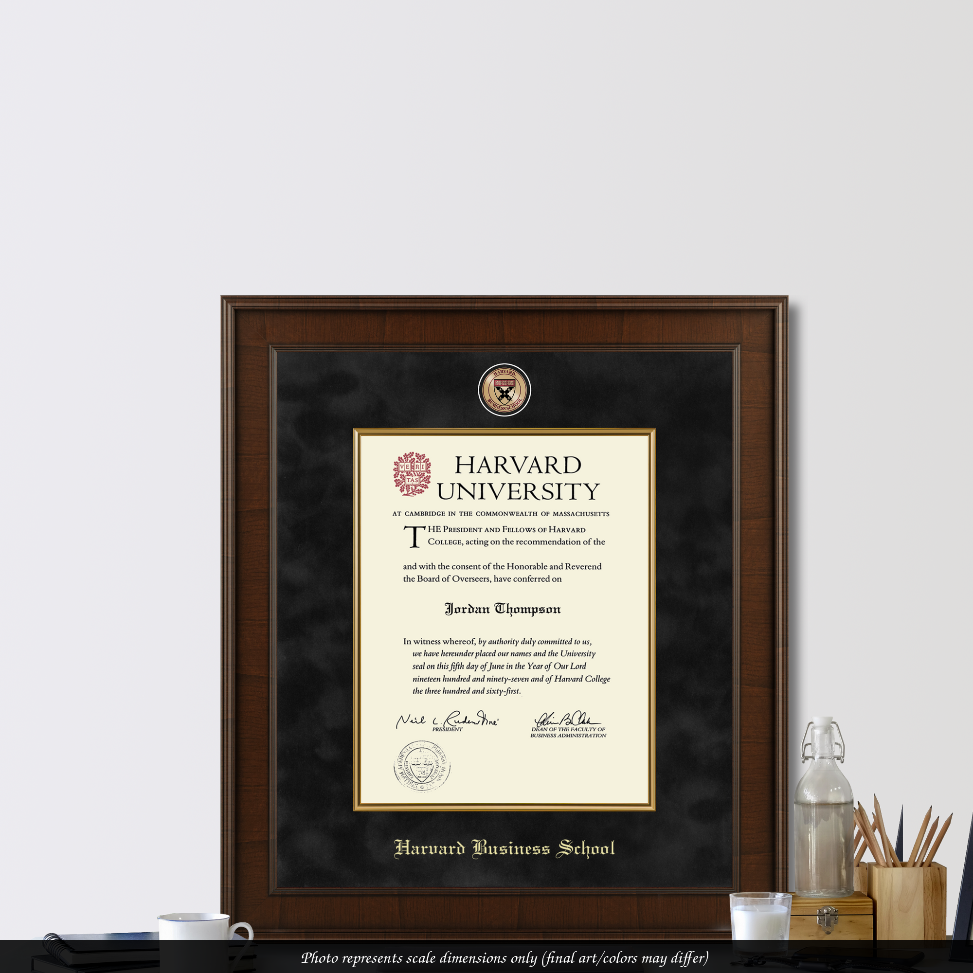 Plantilla De Diploma De Harvard