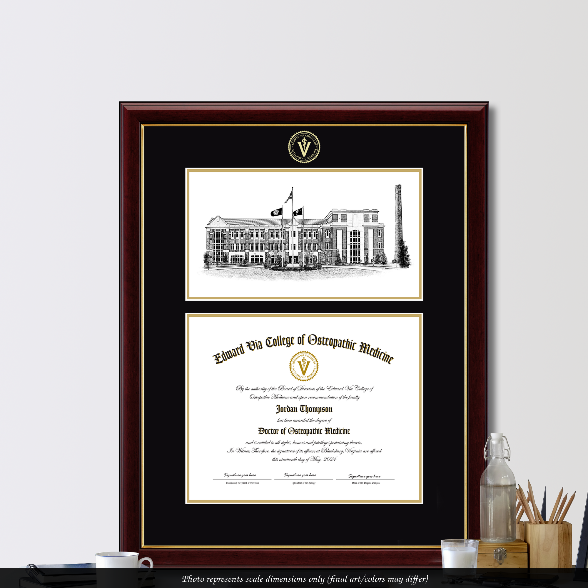 Doctor Diploma Frame