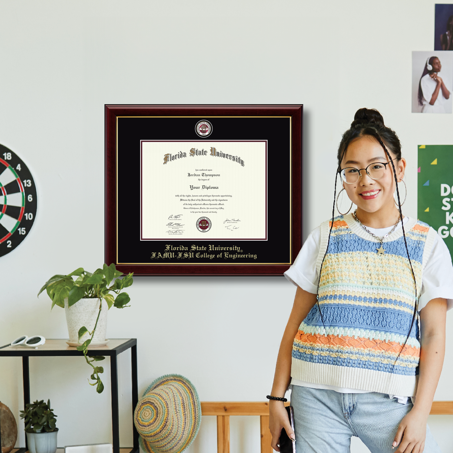 Florida State University Diploma Frames